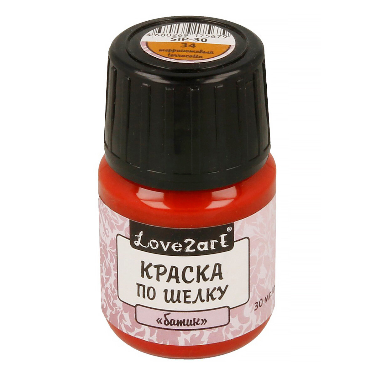 Краска по шелку "Love2art" "батик" SIP-30 30 мл 34 терракотовый