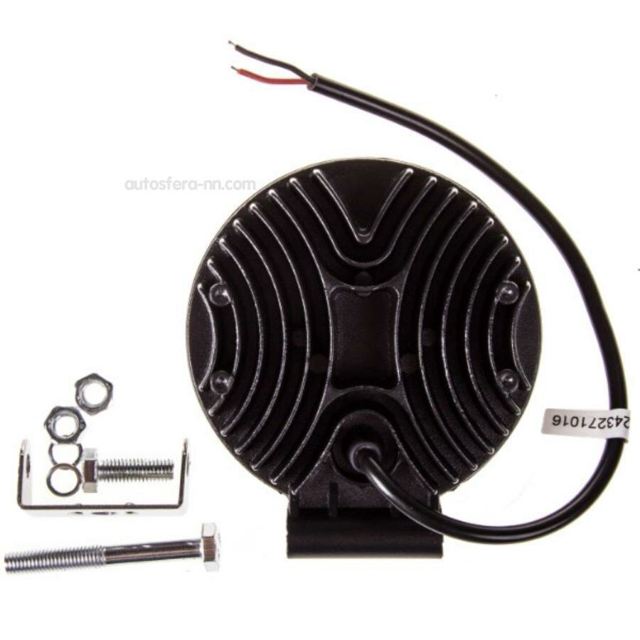 SKYWAY S07201017 Фара светодиодная OFF ROAD 115мм диаметр круглая 12V/24V 27W SKYWAY 9 диодов направ