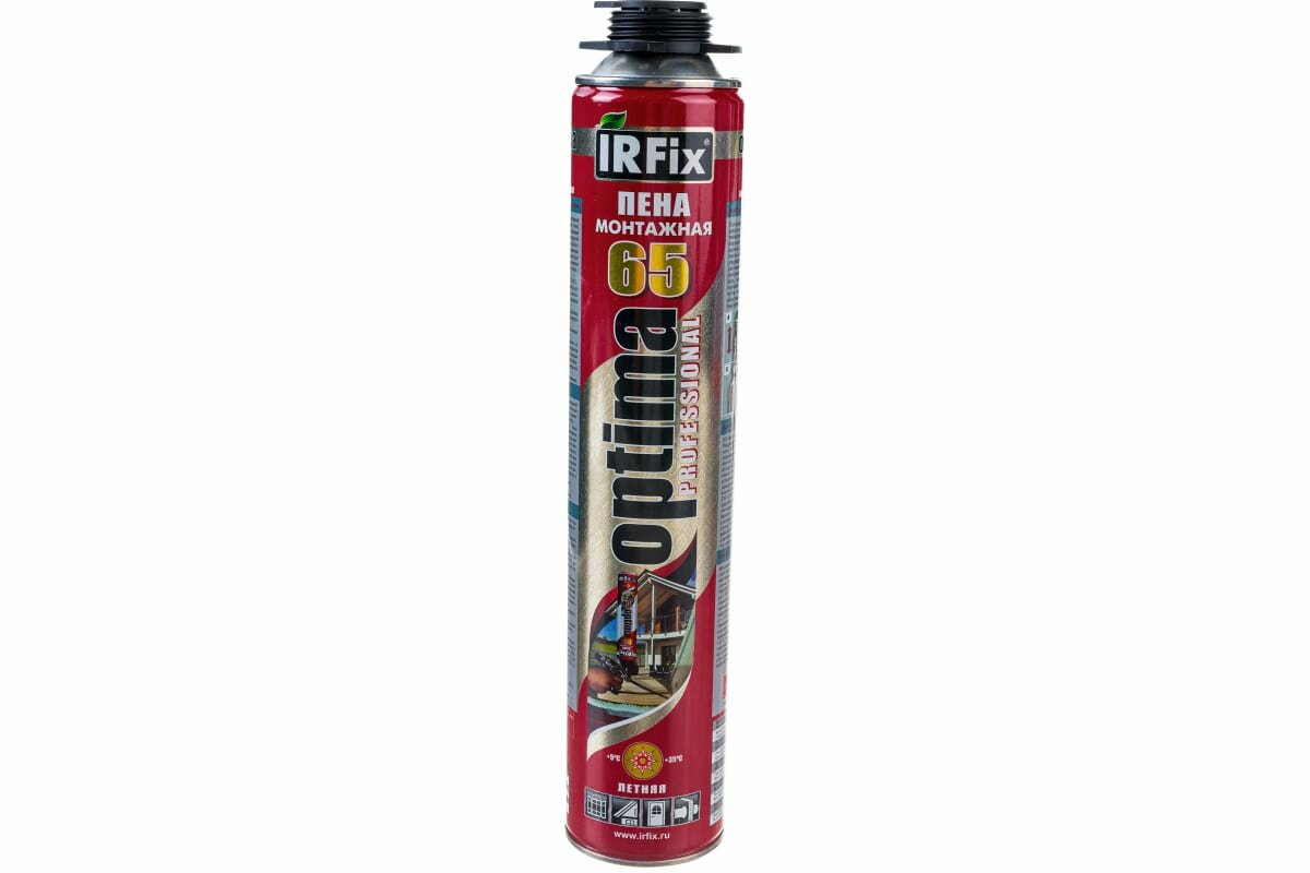 IRFIX 65 OPTIMA Профессиональная монтажная пена 800мл летняя 10021