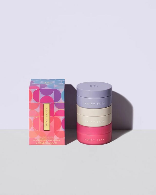 Набор кремов для тела Fenty Skin Lil Butta Dropz Mini, 3 х 75 мл