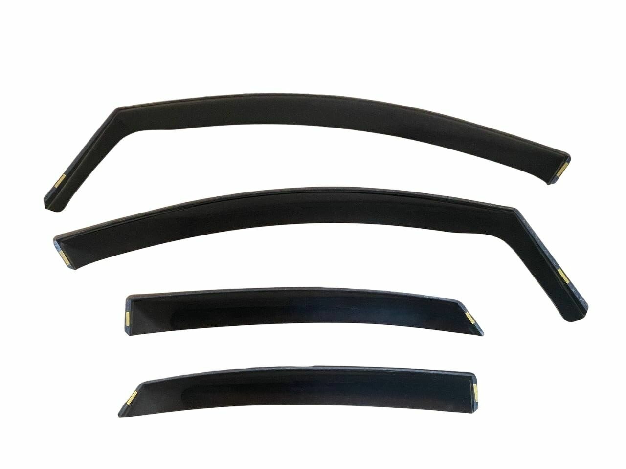 Дефлекторы окон (ветровики) на Volkswagen Polo V (2009-2020), SD(Седан) (вставные)