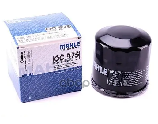 Фильтр масляный Mahle/Knecht арт. OC575