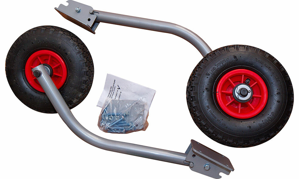 Транцевые колеса №1.4, для лодки НДНД, трансформер, откидные