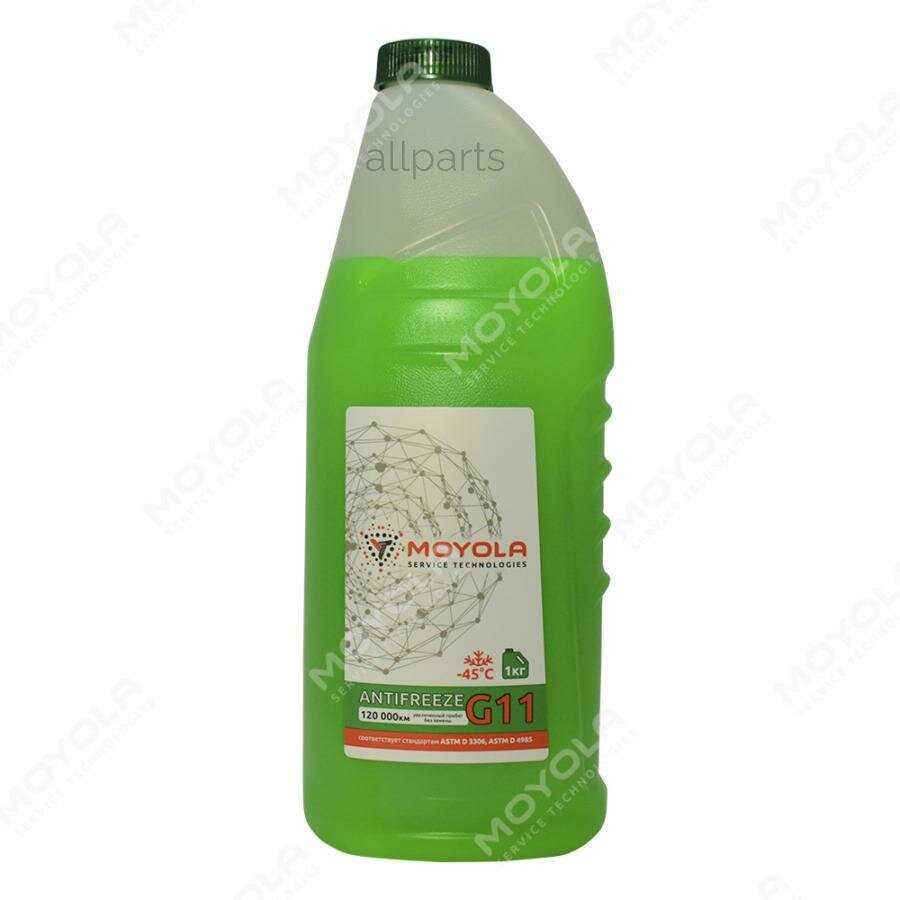MOYOLA MA1G11 антифриз G-11, зеленый, 1КГ