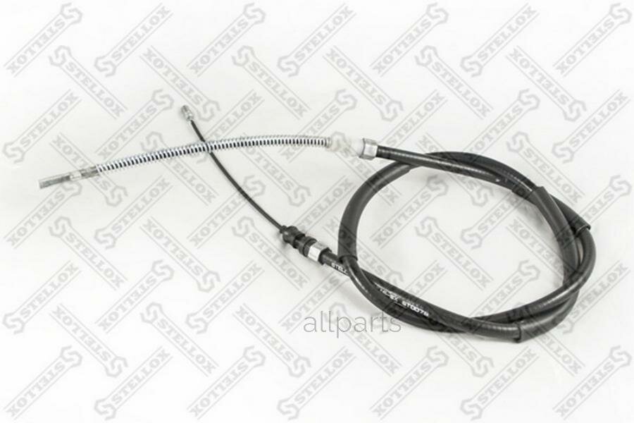 STELLOX 2998546SX трос ручного тормоза! L=1455/100 drum\VW T2/T3 1.6-2.1/1.6TD/1.7D <92