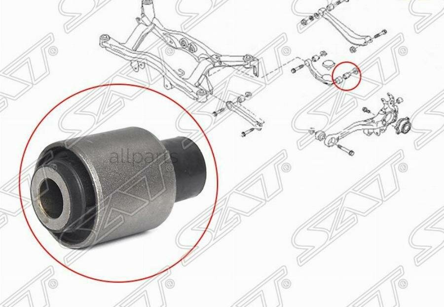 SAT ST-20254-AE040 Сайлентблок Subaru Legacy 98-09 / Outback 98-09