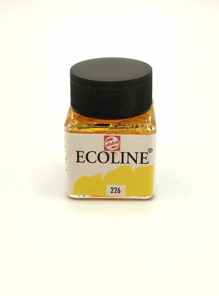 Жидкая акварель "ECOLINE" 226 Желтый пастельный
