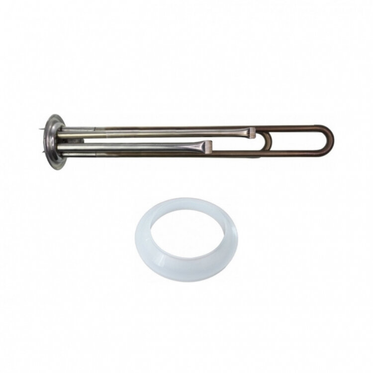 Комплект ТЭН 2кВт (2000Вт) RF для водонагревателя Thermex RZL, IS, IR, Garanterm, Electrolux EWH, под анод М4, нерж. + прокладка, 40042K1