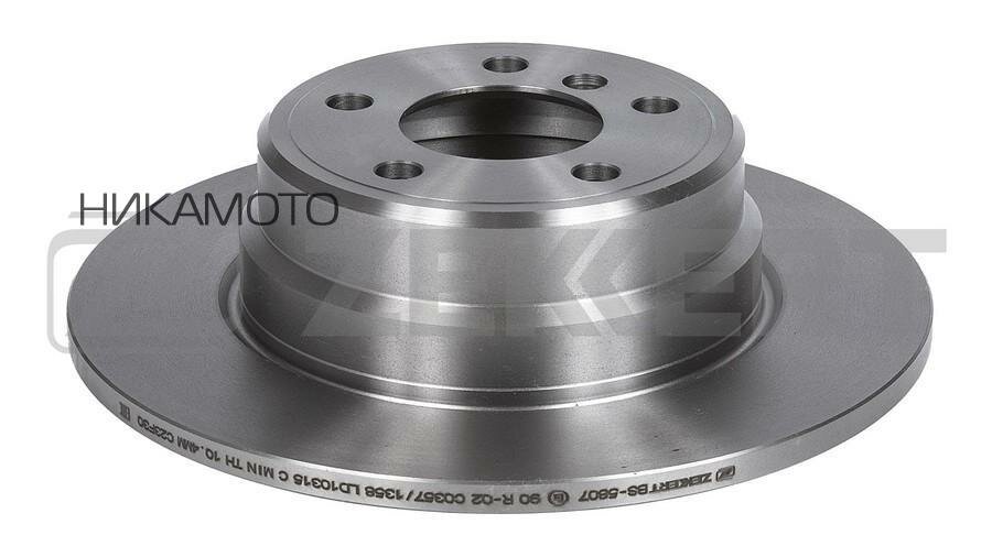 ZEKKERT BS-5807 Диск торм. задн. BMW X5 (E53) 00-
