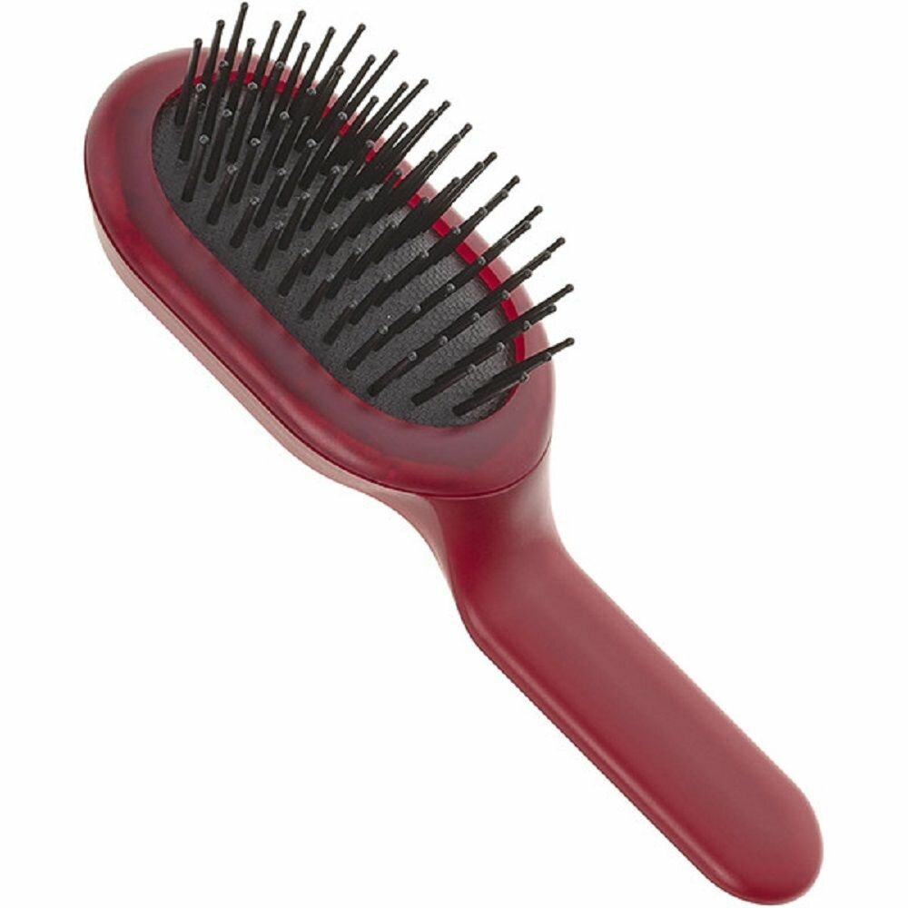 Щетка для волос Janeke Curvy Bag, на воздушной подушке (красный)