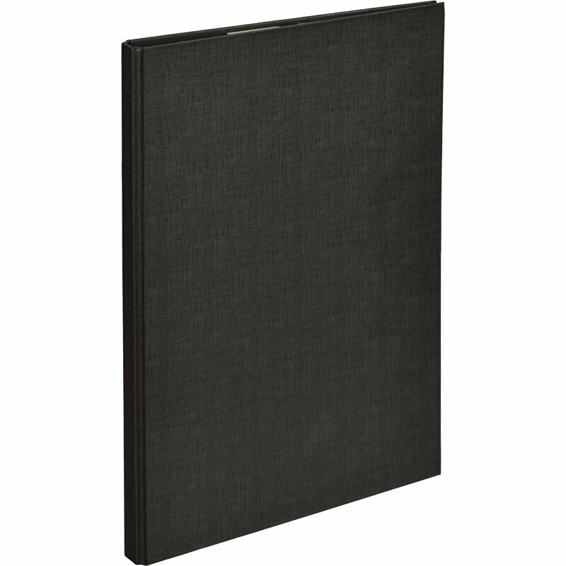 Планшет для бумаг Attache A4, черный, с верхней створкой (611513)
