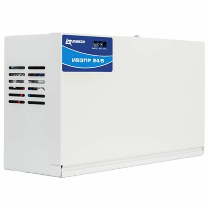 ИВЭПР 24/5 2х12-Р БР блок резервного питания Рубеж
