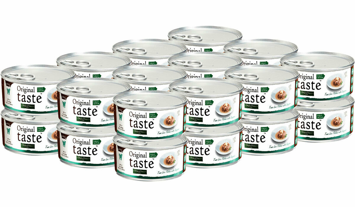 PETTRIC ORIGINAL TASTE ADULT CAT GRAIN FREE TUNA & SNAPPER беззерновые для взрослых кошек с тунцом и люцианом в соусе (70 гр х 24 шт)