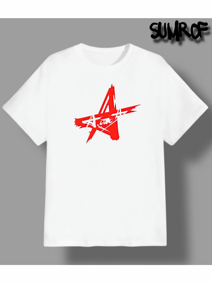 Футболка рок группа алиса