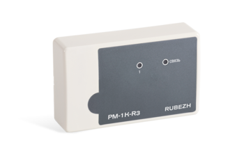 Модуль релейный RUBEZH РМ-1К-R3, для пожарной сигнализации, программируемый, IP20