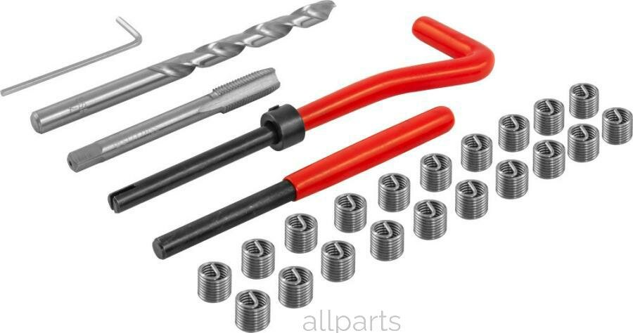 THORVIK TRIS710 Набор для восстановления резьбы M7x1.0, 25 предметов THORVIK TRIS710