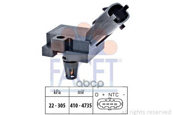 Датчик давления воздуха FORD FOCUS II 2.5 RS Facet арт. 103186