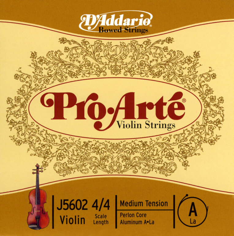 Одиночная струна для скрипки D'Addario 4/4 J5602-4/4M