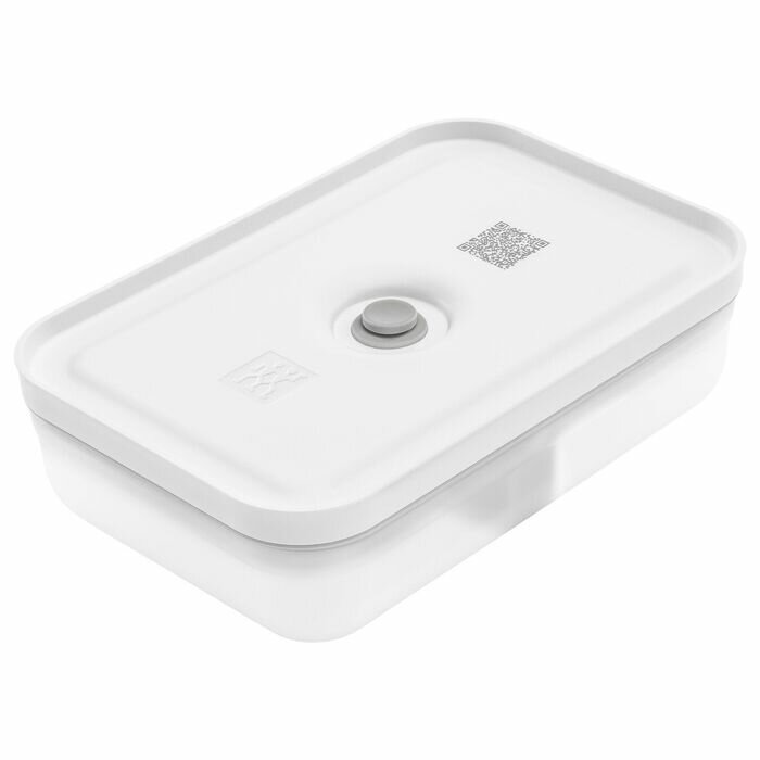 Zwilling Ланч-бокс вакуумный плоский L, полупрозрачный серый Fresh & Save Zwilling