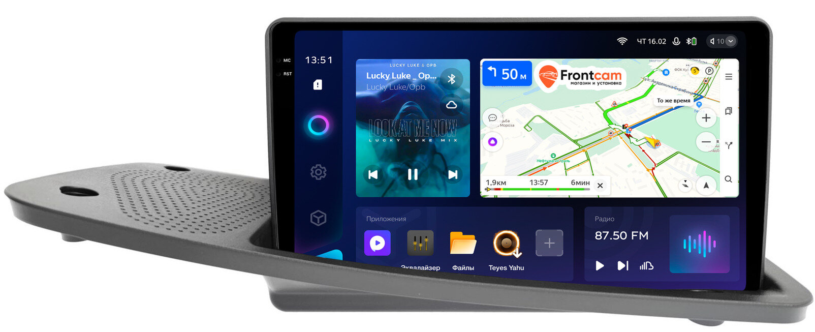 Штатная магнитола Volvo S80 2, XC70 2 2007-2010 (Dynaudio) Teyes CC3 2K 6/128 9.5" RM-9-014 Android 10 (4G-SIM, DSP, QLed)