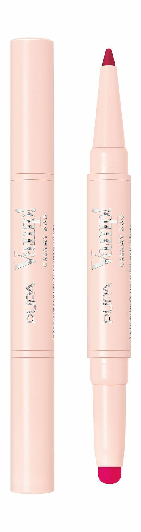 PUPA Набор для губ Vamp! Creamy Duo (Губная помада 0,8 г + Карандаш для губ 0,2 г), 012
