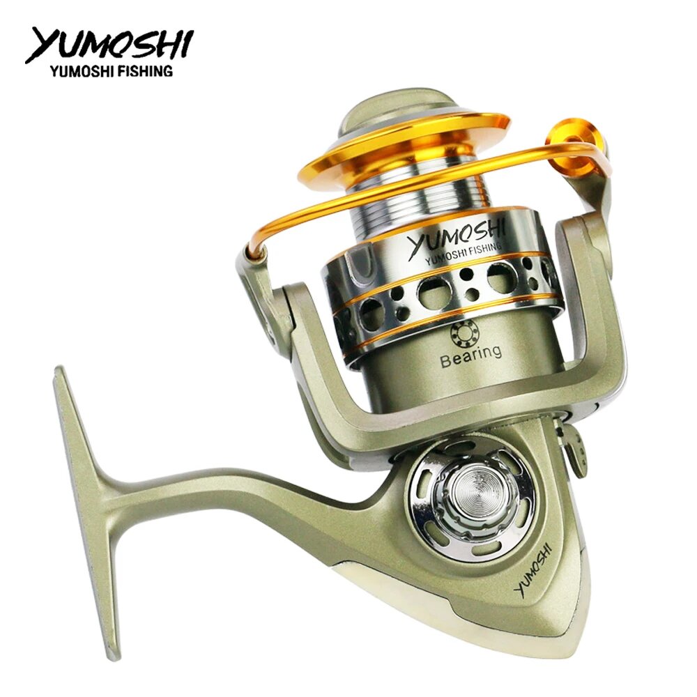 Yumoshi безынерционная катушка для спиннинга 1000-7000 Серия 3000
