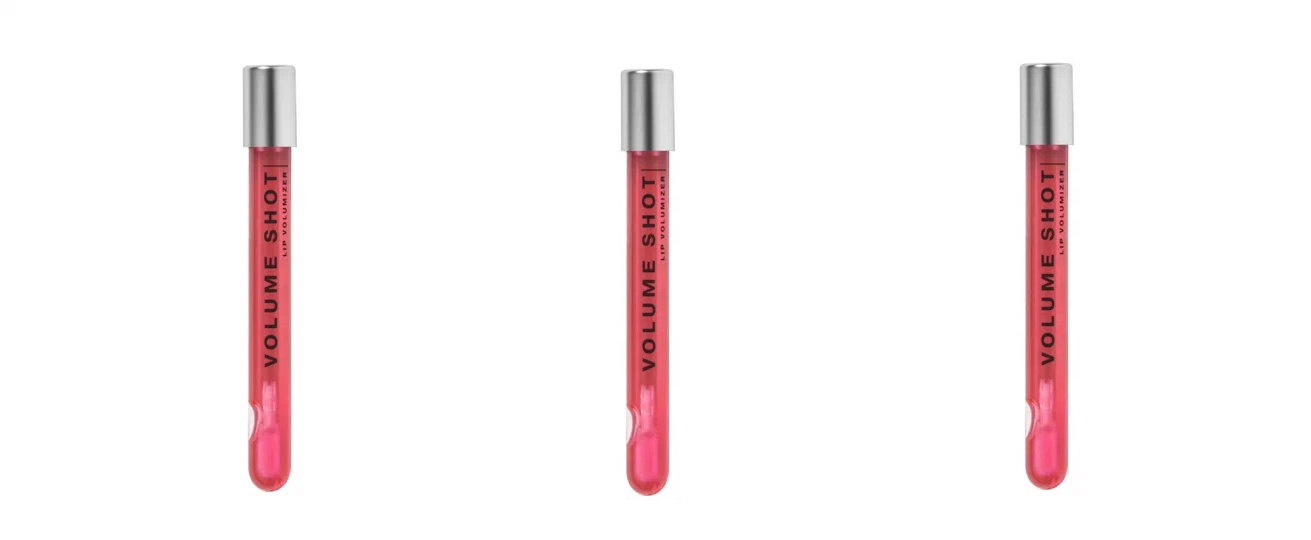 Блеск для губ для увеличения объема Influence Beauty Volume Shot т.02 6 мл 3шт
