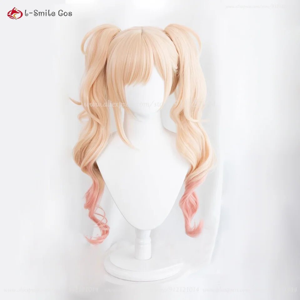 Косплей парик с хвостиками, цвет Wig C Only