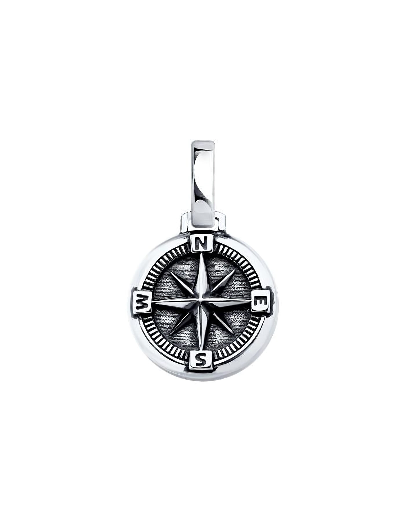 Подвеска Diamare, серебро, 925 проба, чернение