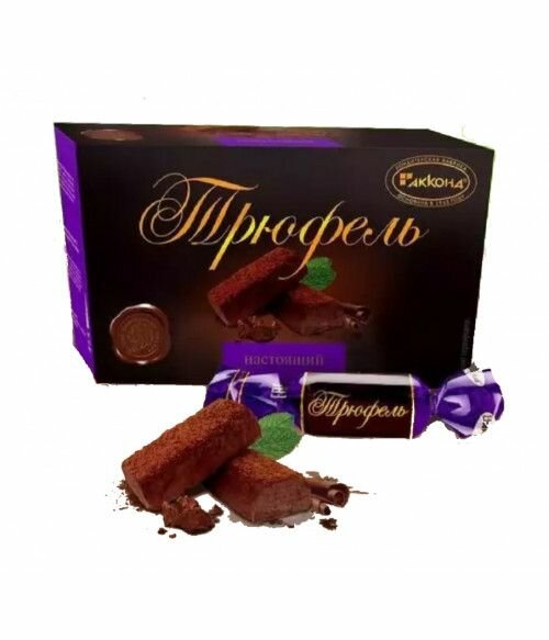 Акконд Набор шоколадных конфет Трюфель, 200 г