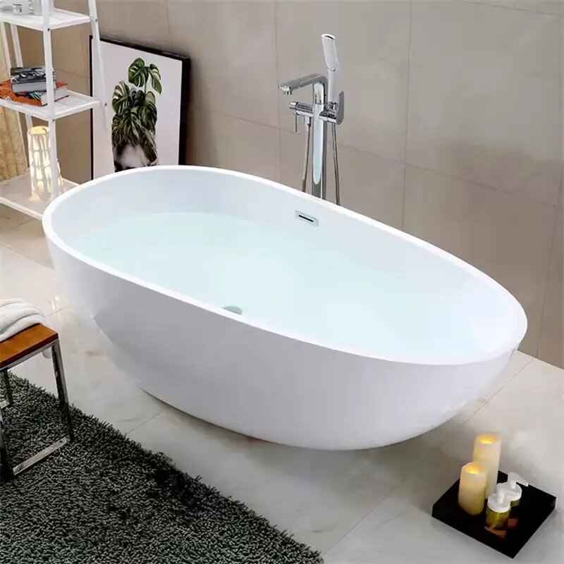 Отдельностоящая акриловая ванна Cerutti SPA Мими 170 (MiMi) CT9671 без гидромассажа