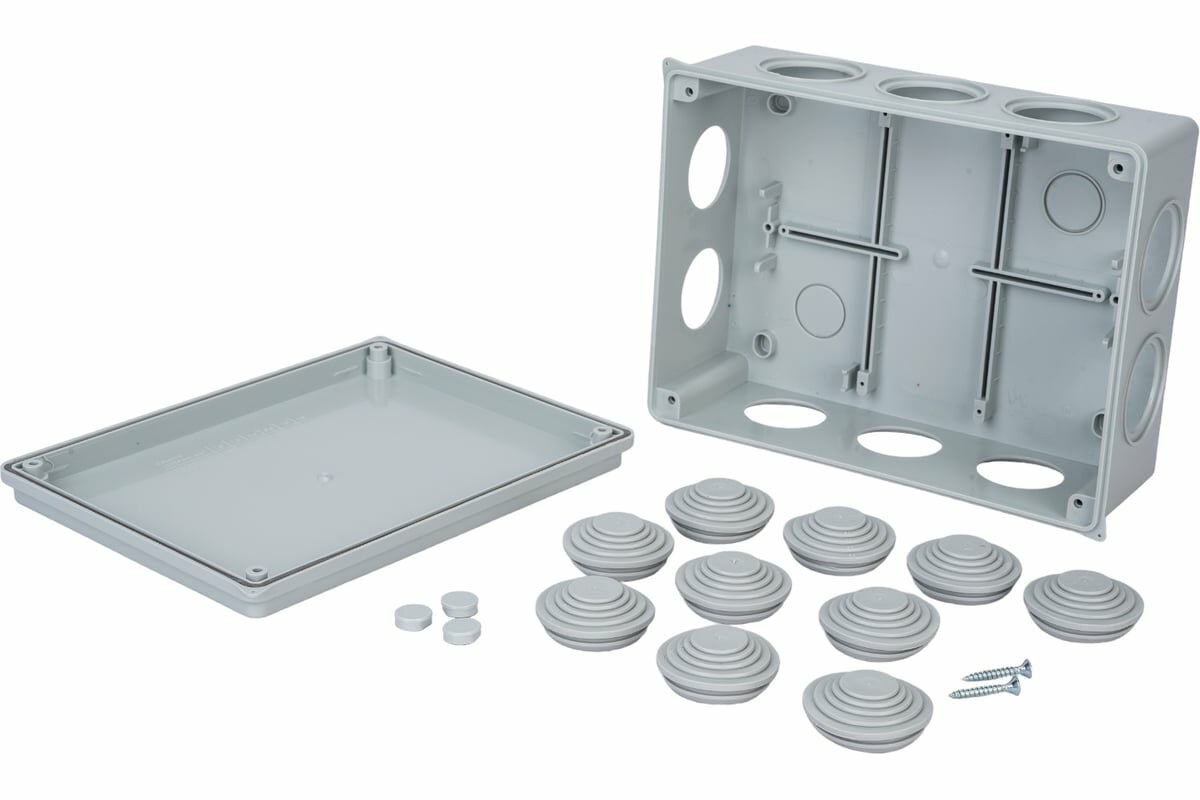 Промрукав Распределительная коробка для о/п безгалогенная HF 200x150x75 1 шт 40-0320