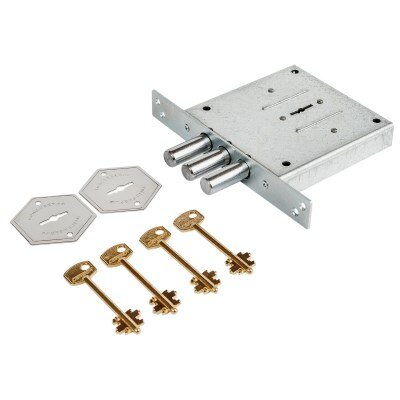 Замок врезной Цербер (Cerber) ЗВУ БЗ С1-В 014 (без ответной планки)