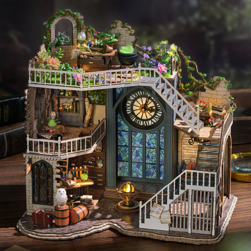Домик "Magic House", в европейском стиле, креативный, для мальчиков и девочек