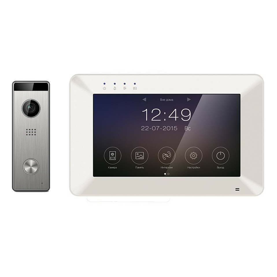 Комплект видеодомофона для дома Tantos Rocky HD Wi-Fi и Triniti HD