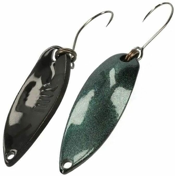 Блесна вращающаяся Mepps COMET BLACK FURY Mouche CU № 2 (2гр)