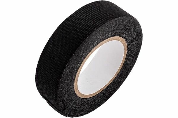 Изолента для жгутирования проводки 19 мм*20 м, антискрип, на осн. флиса (ADFT004)