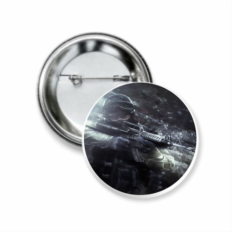 Значок Counter-Strike, CS GO, Контр Страйк №23