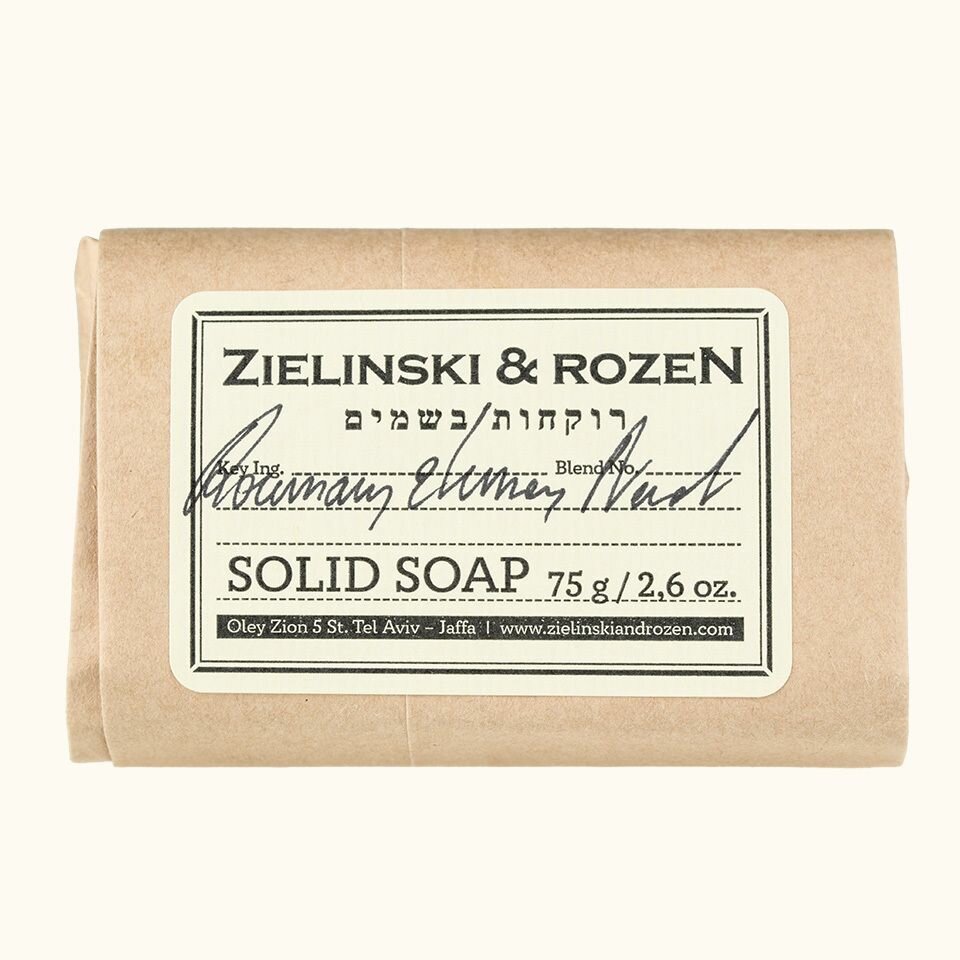 Zielinski & Rozen Твердое мыло Розмарин, Лимон (75гр)