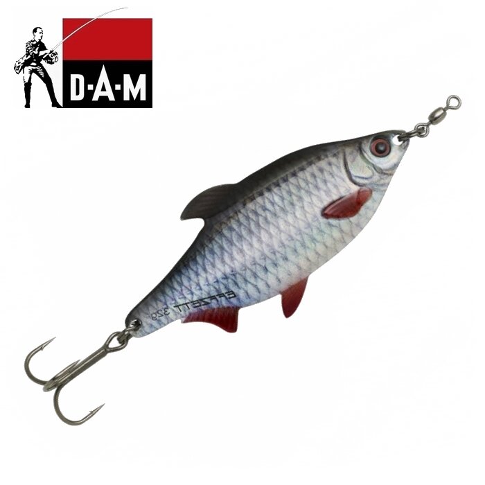 Блесна Колеблющаяся DAM Effzett Roach Spoon 90мм/32г, цвет Roach