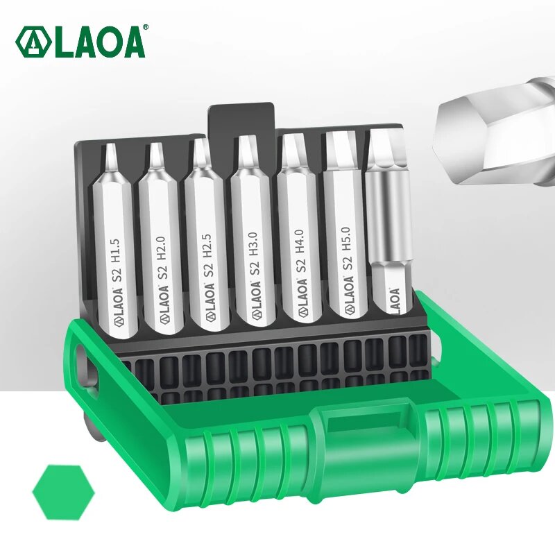 Набор бит LAOA для извлечения винтов, Color: LA350101