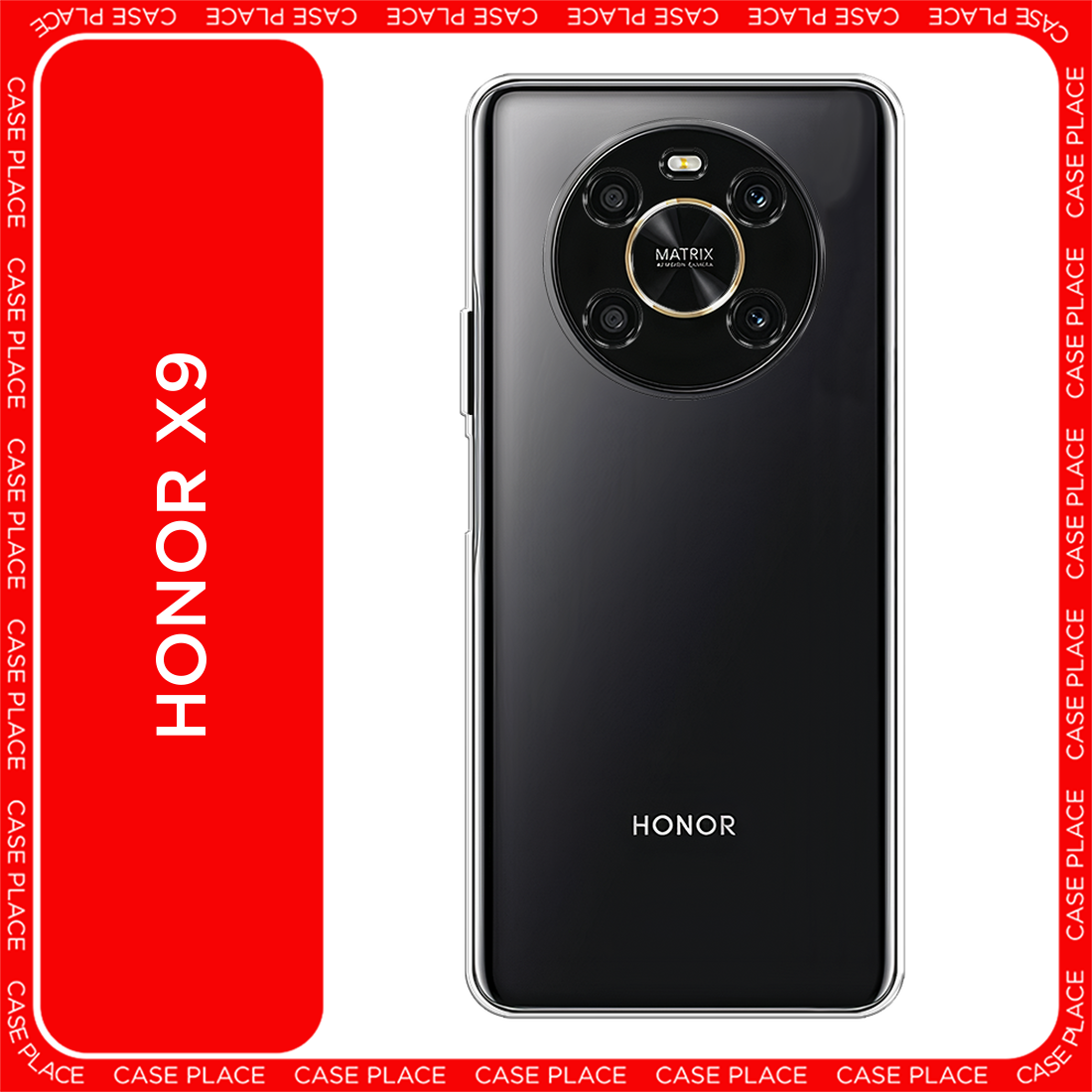 Чехол на Honor X9 4G/Magic4 Lite 4G / Хонор X9 4G/Мэджик 4 Лайт 4G прозрачный