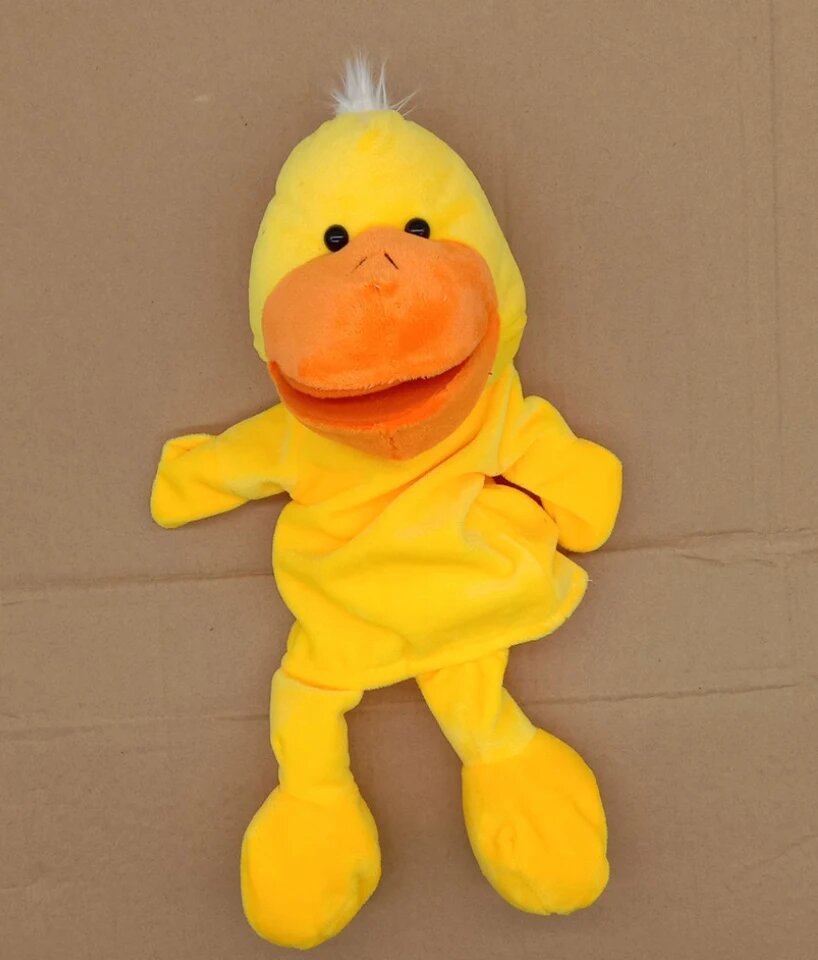 Плюшевые марионетки животные Duck