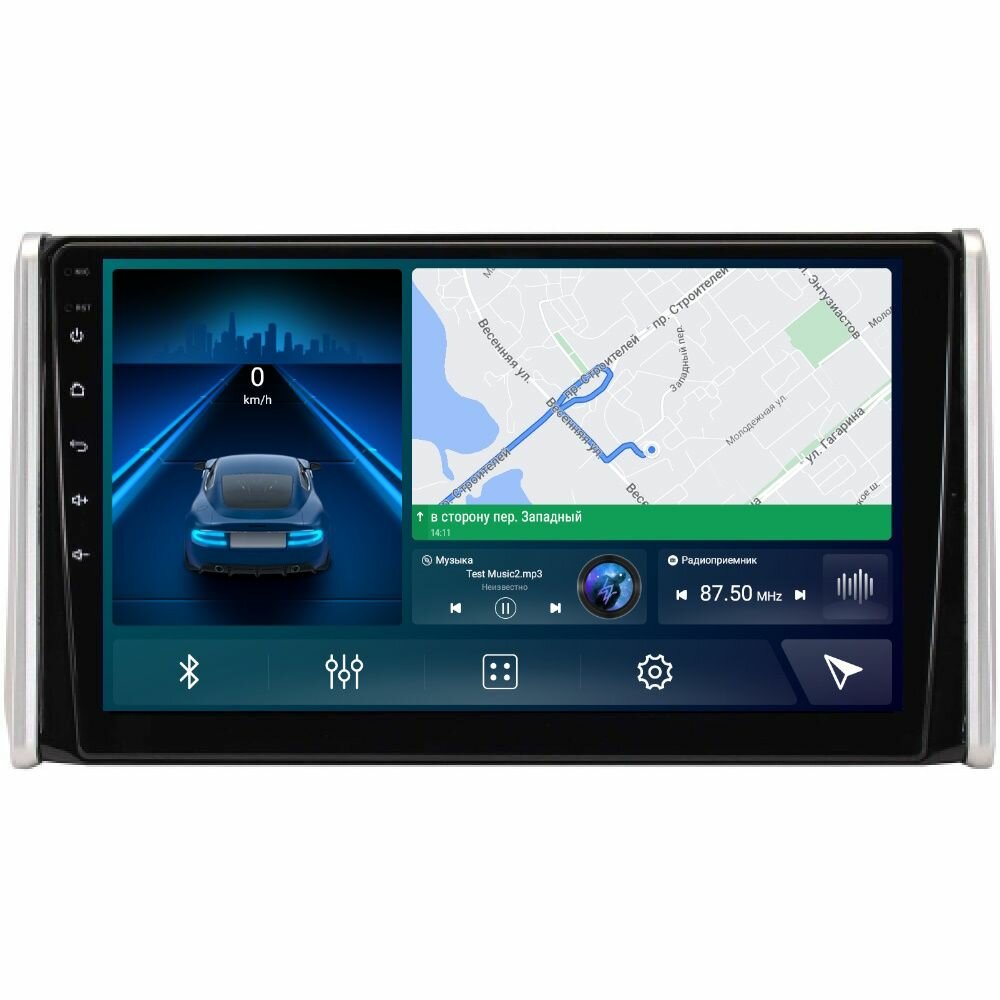 Магнитола CRS-300 Toyota RAV4 2018-2022 с Android 13, Процессор 8 ядер, Память 4+32Gb, Carplay, 4G(Sim)