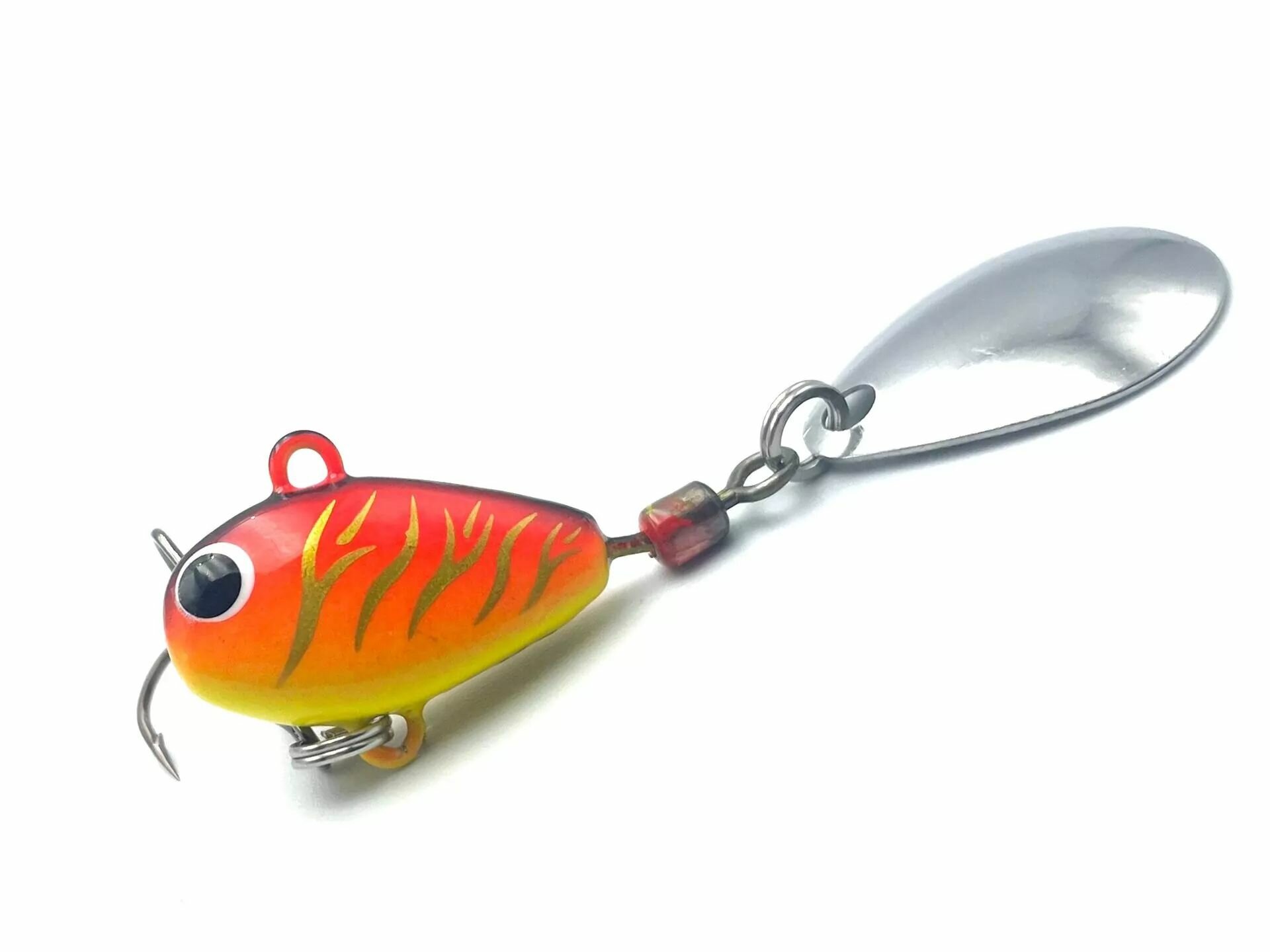 Тейл-спиннер "Hurricane" 14g Fire Tiger