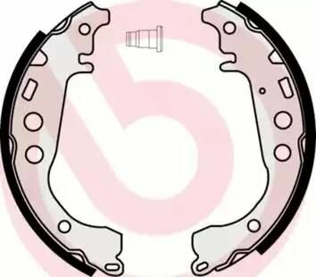 Тормозные колодки барабанные, комплект, BREMBO S83508