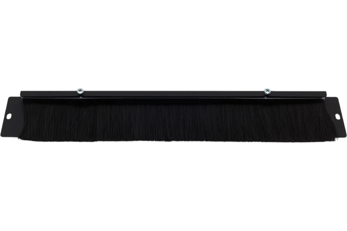 NTSS Ввод щеточный для напольных и настенных шкафов, черный RAL 9005, NTSS-CE-R/W-BL