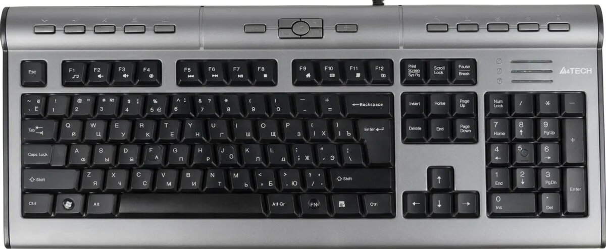 KLS-7MUU Клавиатура проводная A4Tech KLS-7MUU