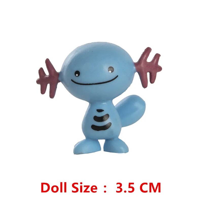 Фигурки Покемон TAKARA TOMY ПВХ 3,5-5 см Голубой, Size 3.5 CM