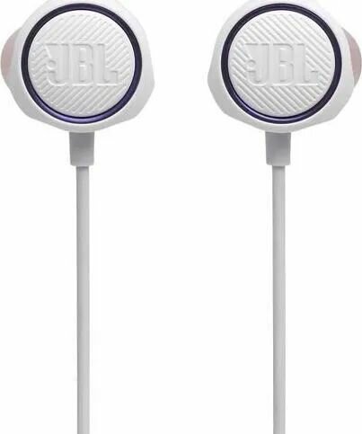 Наушники проводные JBL QUANTUM 50 Музыкальные/игровые, Белый